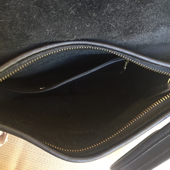Coach | Bags | Vintage Coach Leather Purse Bag Flap Zip Closure | Poshmark